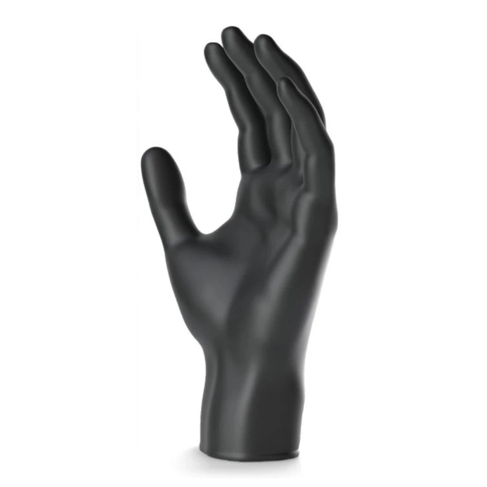 Manusi nitril negre | Manusi unica folosinta negre – Dispo Trading